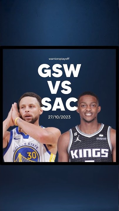 GSW vs. SAC recap 👑 #shorts - YouTube