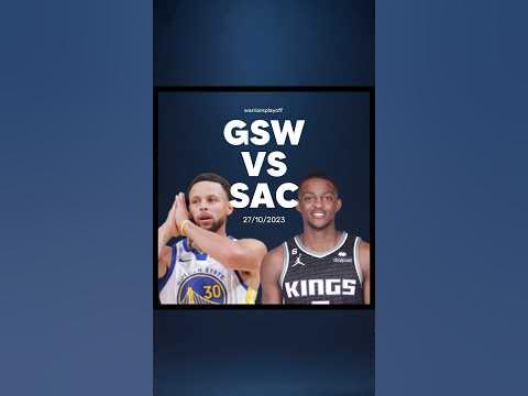 GSW vs. SAC recap 👑 #shorts - YouTube