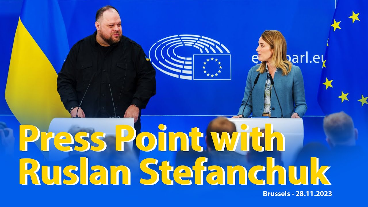Press Conference with the Speaker of the Verkhovna Rada Ruslan ...