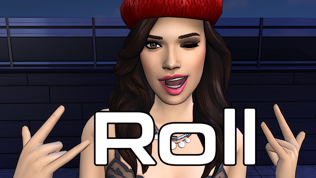The Sims 4 | Roll | Gallery Poses - YouTube