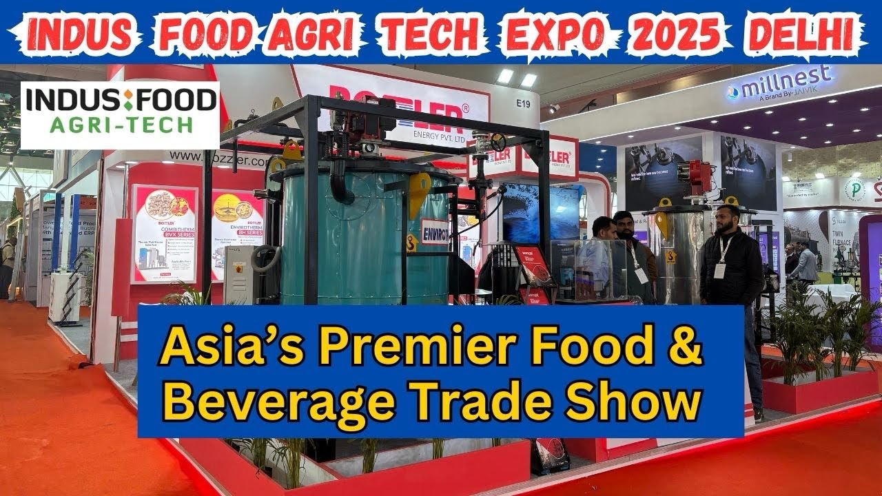 Indus Food Expo 2025|Indus Food Agri tech 2025|Yashobhoomi Exhibition ...