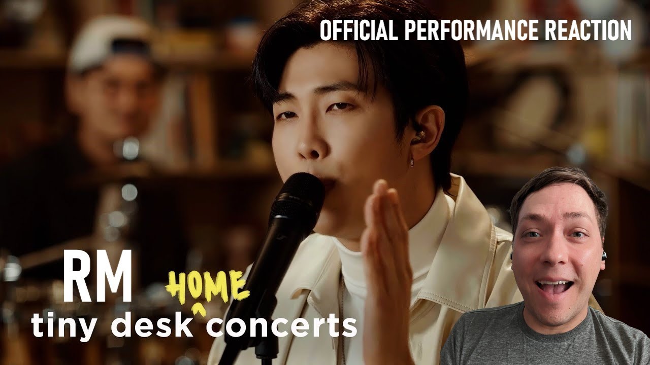 RM of BTS: Tiny Desk (Home) Concert | Official Performance Reaction ...