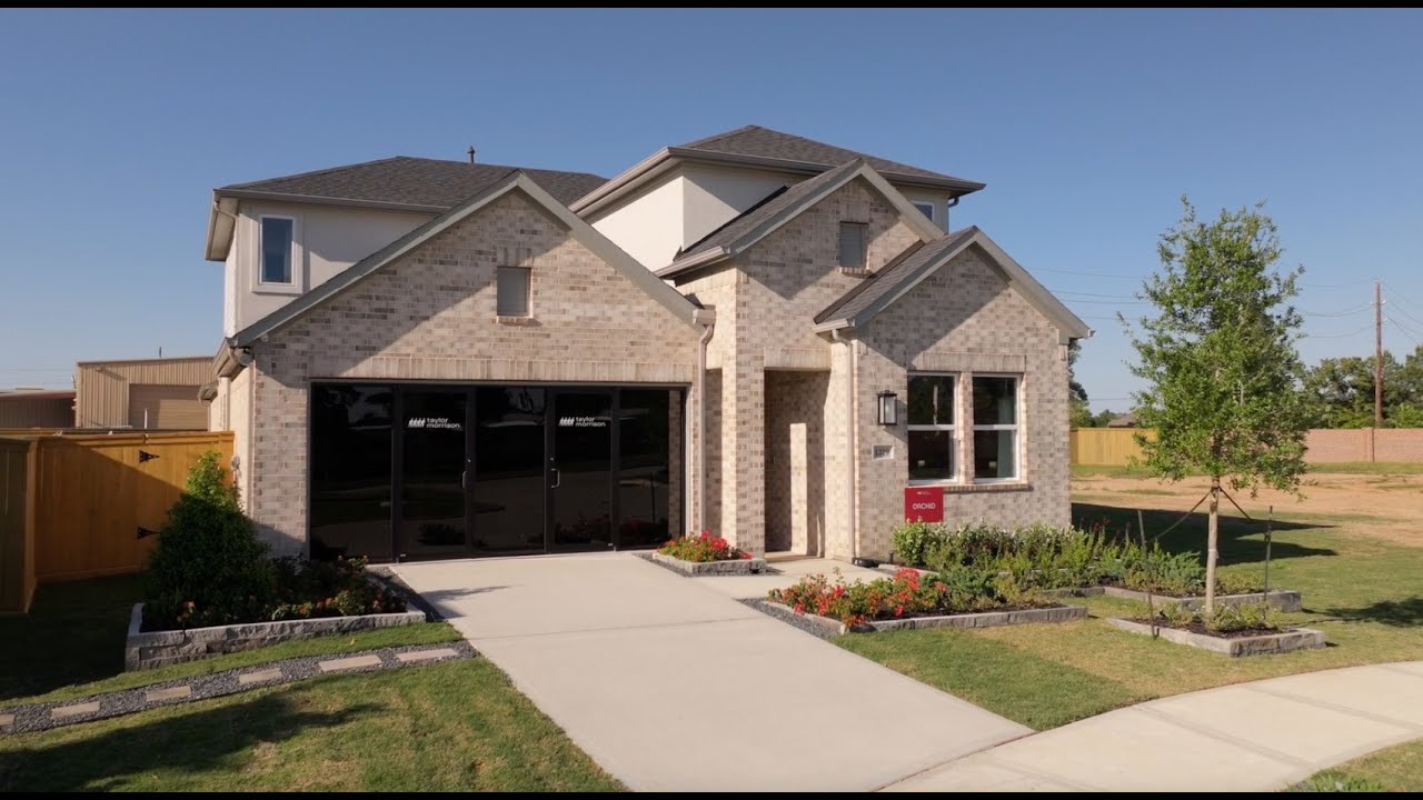 Tour the Orchid Model Home at Raburn Reserve | Tomball, TX - YouTube