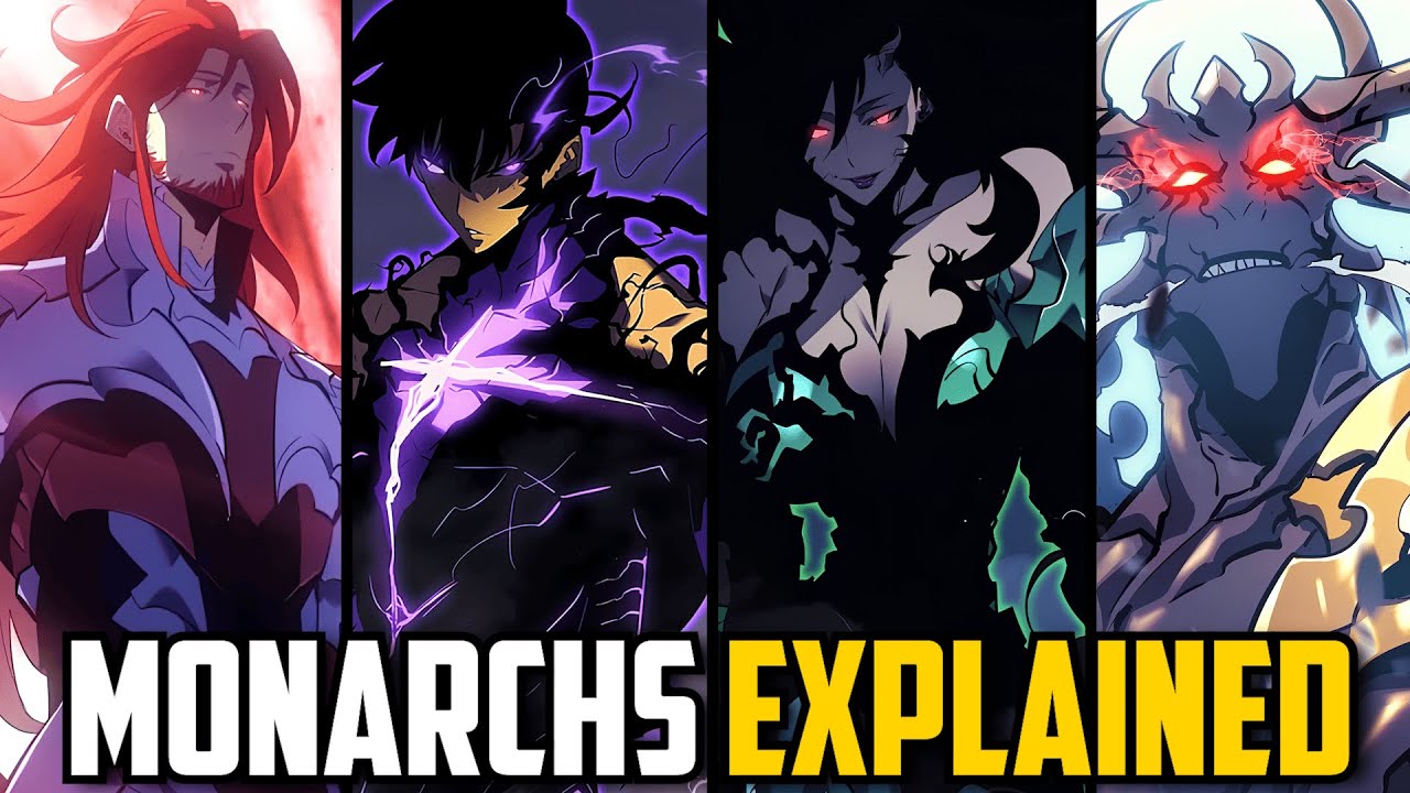 Every Monarch in Solo Leveling Ranked and Explained - YouTube