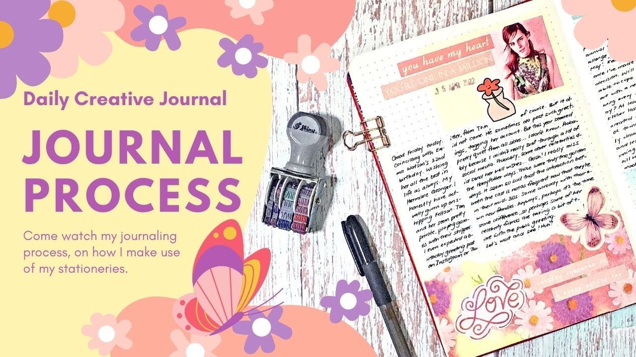 Journal With Me || Emma Watson's 32nd Birthday || Creative Daily ...