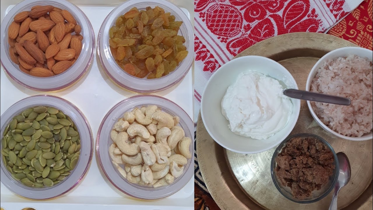 ভাপত দিয়া বৰা চাউলৰ জলপান(Steamed bora saul) আৰু বৰা চাউলৰ মিঠা জলপান ...