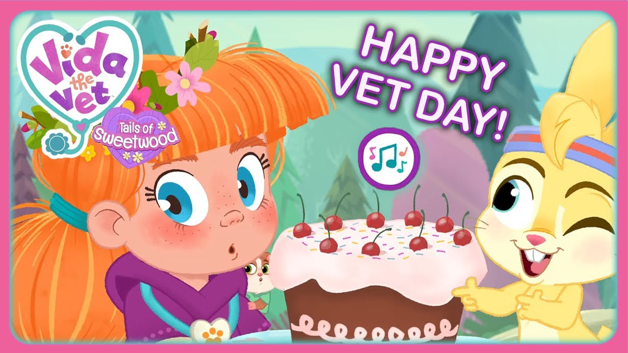 Vida's Vet Day Song | Vida the Vet 🩺| Tails of Sweetwood 💜 | Songs for ...