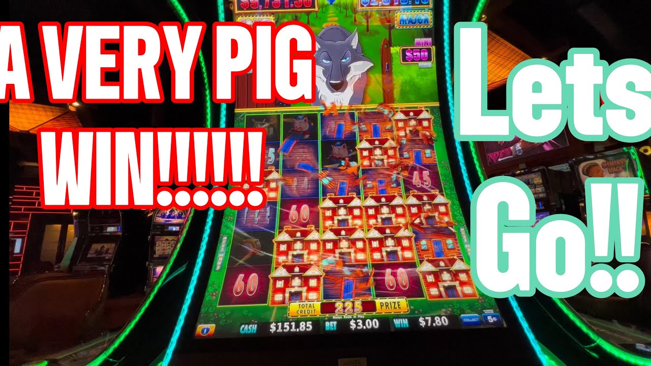 Pig Win!!!!! Huff and Even More Puff! - YouTube