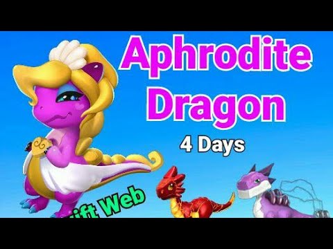 Aphrodite Dragon | Spread the love event | Dragon Mania Legends - YouTube