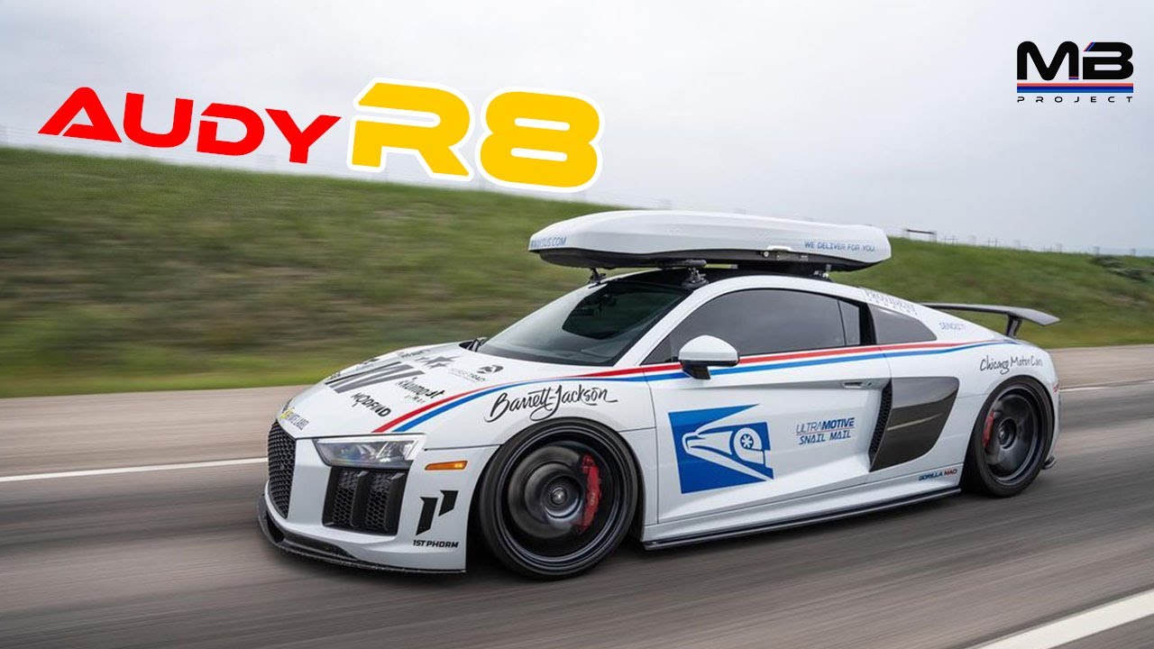 Audi R8 + Roof Box: Supercar Meets Adventure Style! | Who Says ...