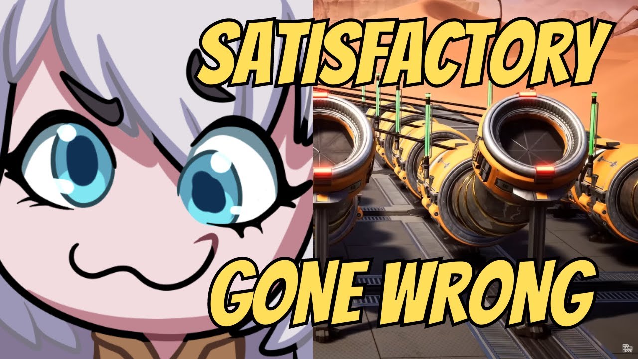 Is this still Satisfactory? The jungle gym of conveyor belts - Let's ...