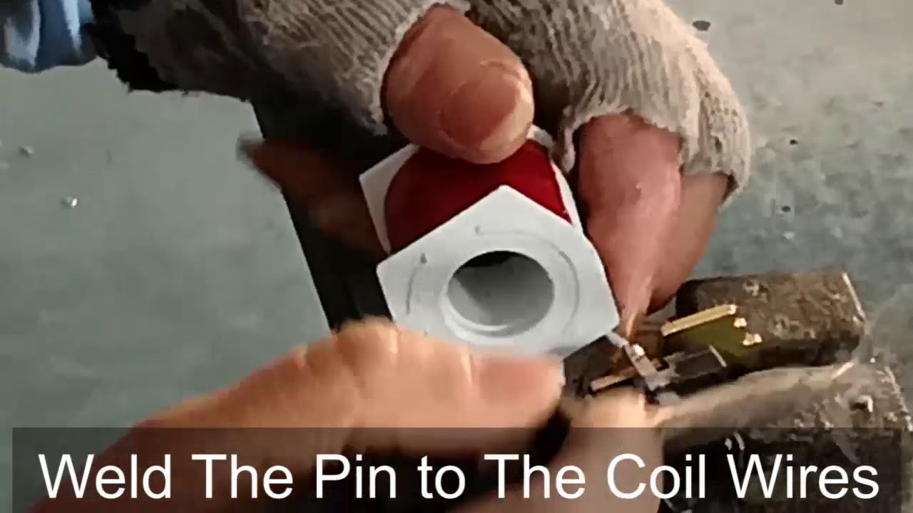 How to make Solenoid Coil - YouTube
