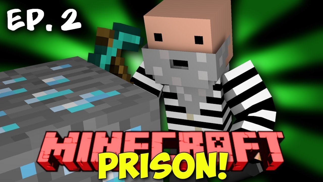 Minecraft: "JAILED IN JAIL" (Prison Let's Play) Ep. 2 - YouTube