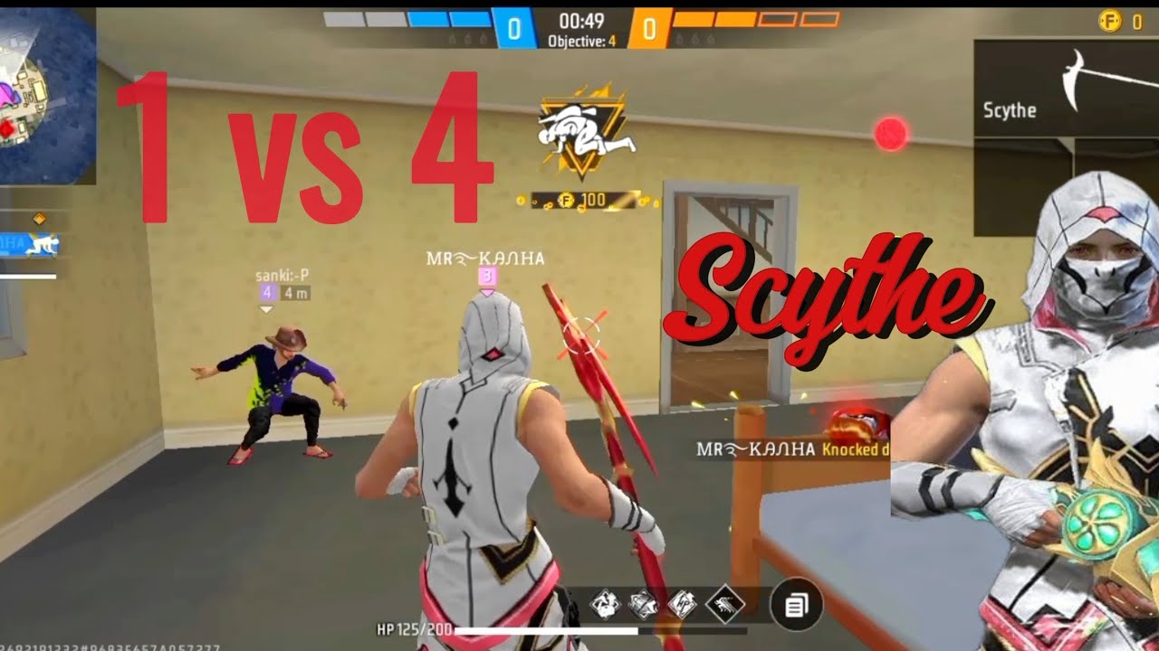 "Dominating Clash Squad with Melee Weapons in Free Fire | Epic Close ...