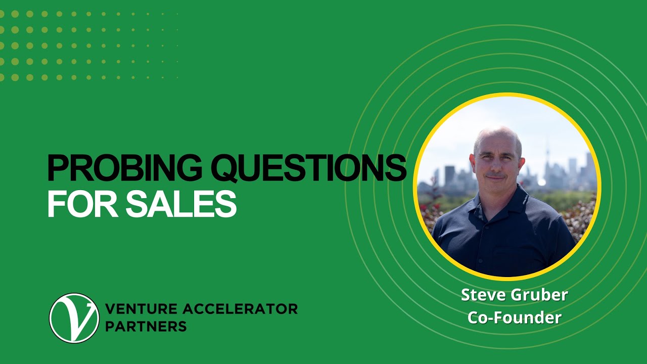 Probing Questions for Sales - YouTube