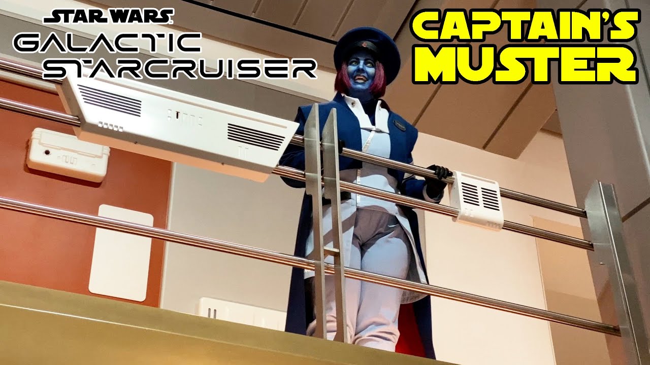 Star Wars: Galactic Starcruiser - Captain's Muster (SPOILERS) - YouTube