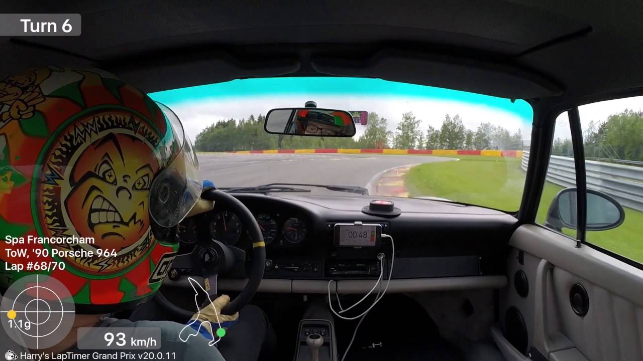 Porsche 964 C2 - time attack in Spa-Francorchamps 2016 v2 - YouTube