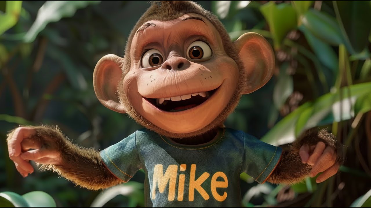 Mike the monkey | Kids song - YouTube