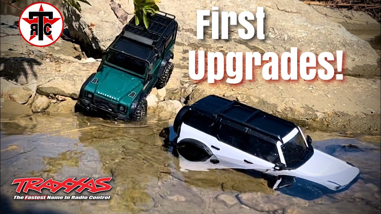TRX-4m—First Upgrades!? Traxxas wheel weights and low speed gearing ...