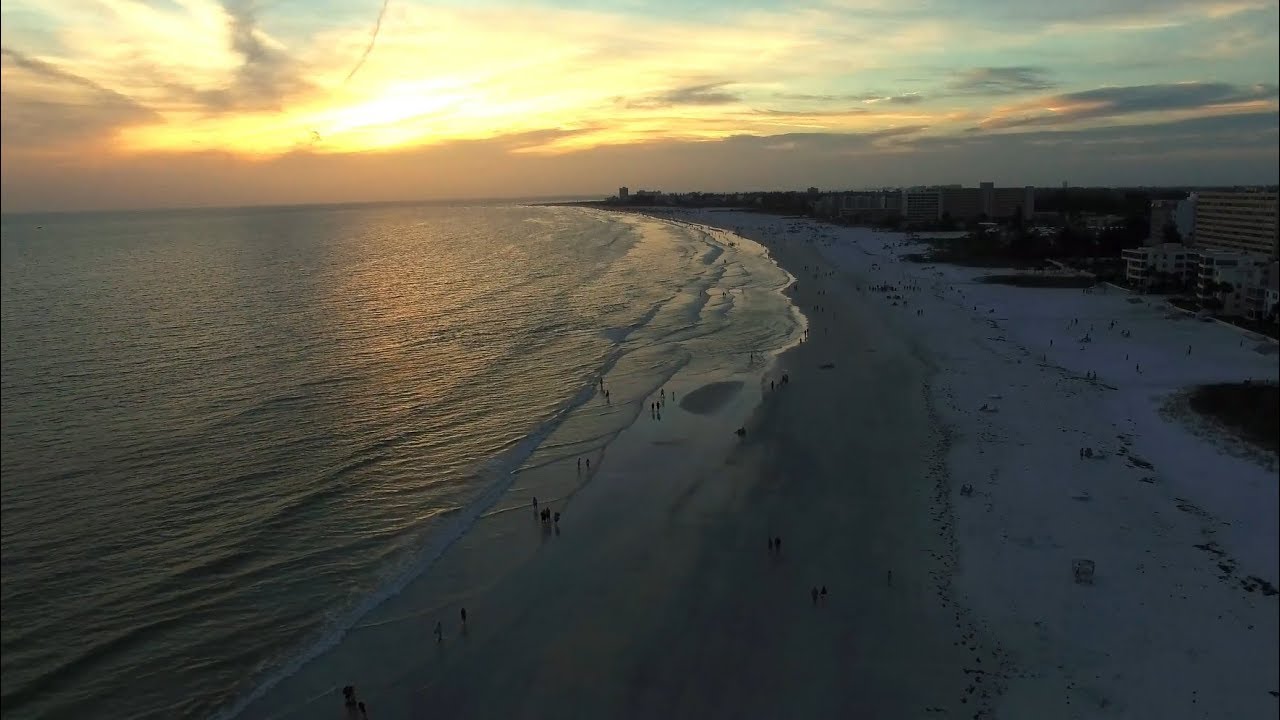 Siesta Key Drone Footage 2017 - YouTube