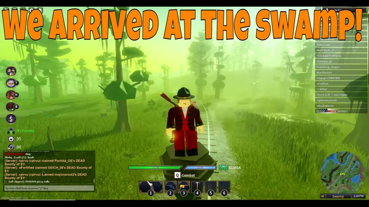 The swamp experience (Roblox wild west) - YouTube