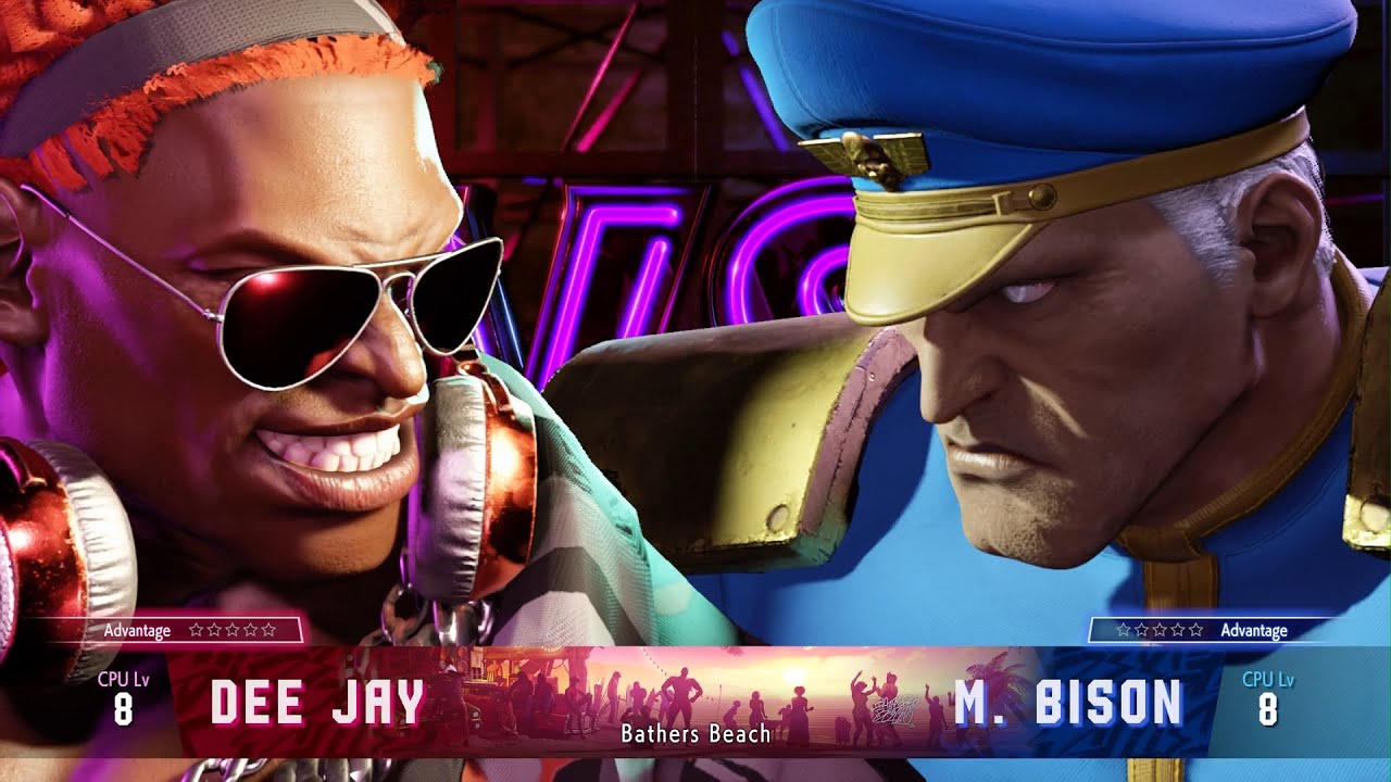 Street Fighter 6 - Dee Jay vs. Bison EX Colors (PS5) - YouTube