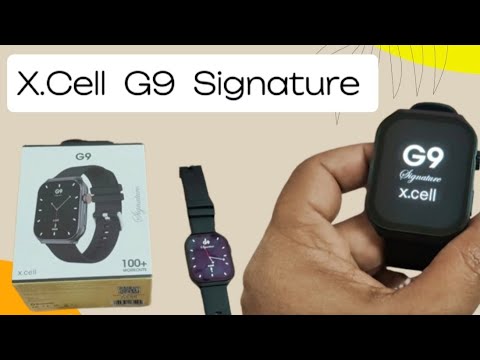 Xcell G9 Signature Smart watch Unboxing ⌚ | Smartwatch | #unboxing # ...