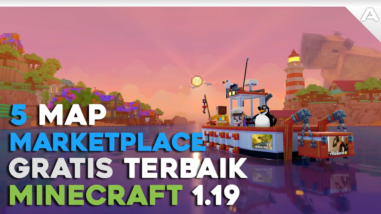 5 MAP Marketplace Gratis Terbaik Untuk Kalian Coba Sekarang #2 l MCPE 1 ...