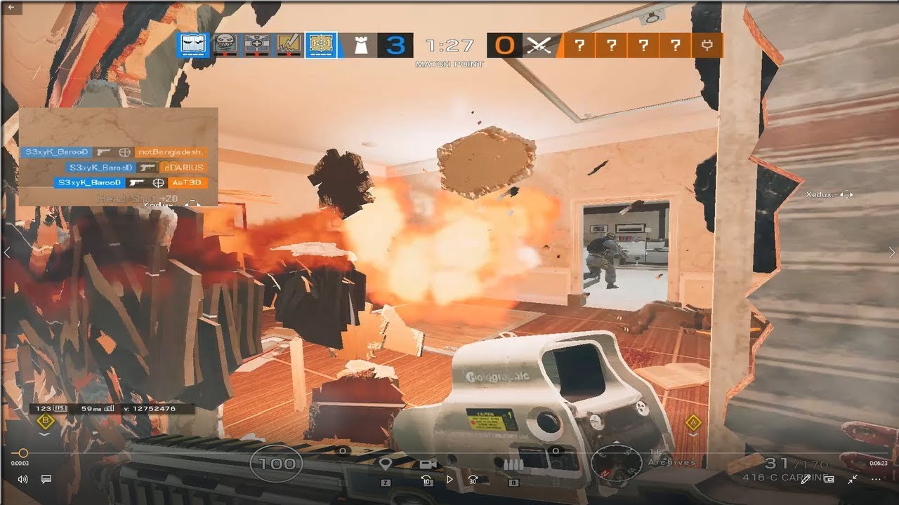 Fast As f**k BOii clutch xD Majur OP Rainbow Six siege clutch moments ...