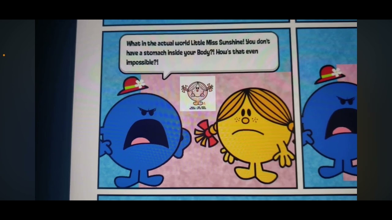 Little Miss Bossy and Little Miss Sunshine Comic Dub: X-Ray - YouTube