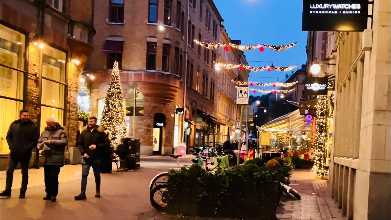 Stockholm Streets: Grev Turegatan. Walking full length of this posh ...