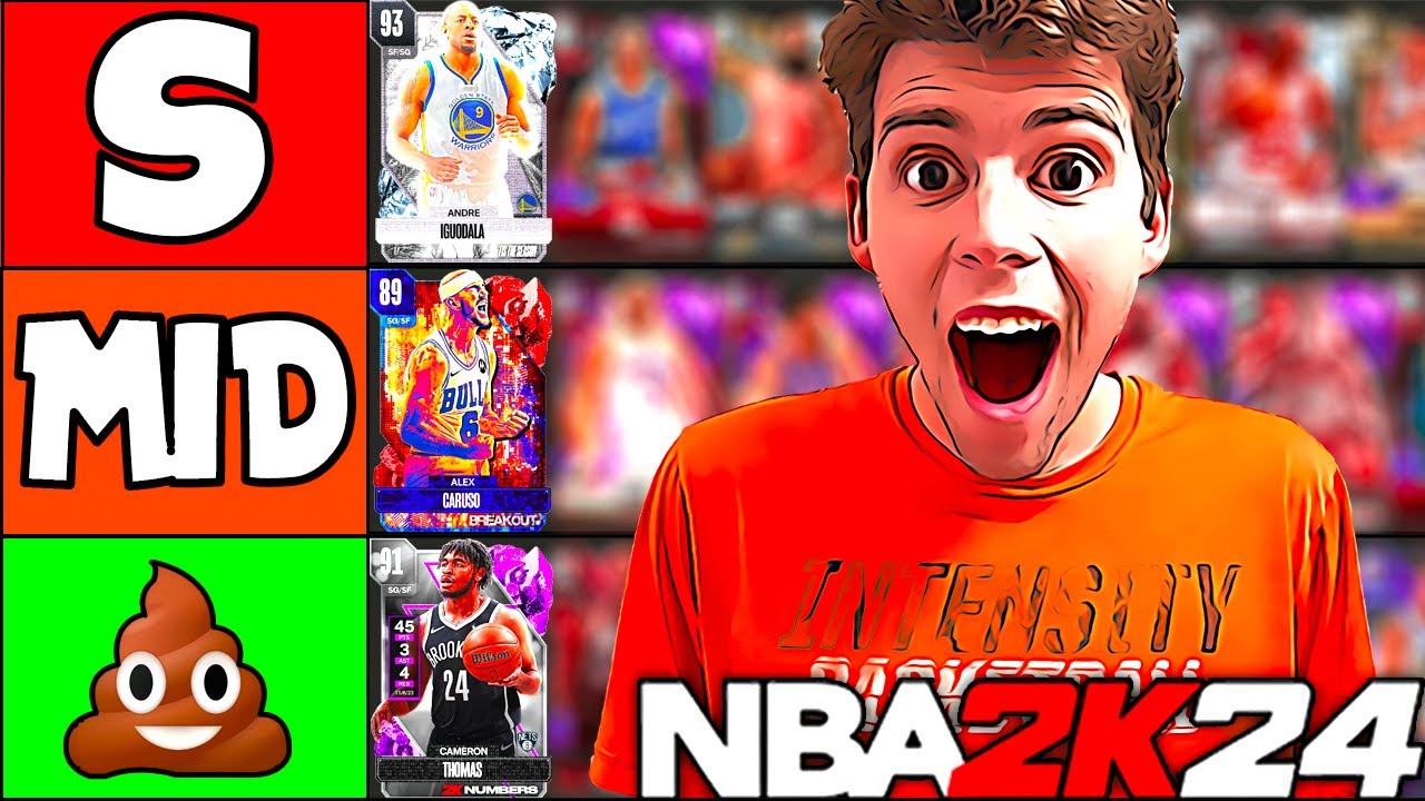 BEST SHOOTING GUARDS TIER LIST! NBA 2K24 MyTEAM - YouTube