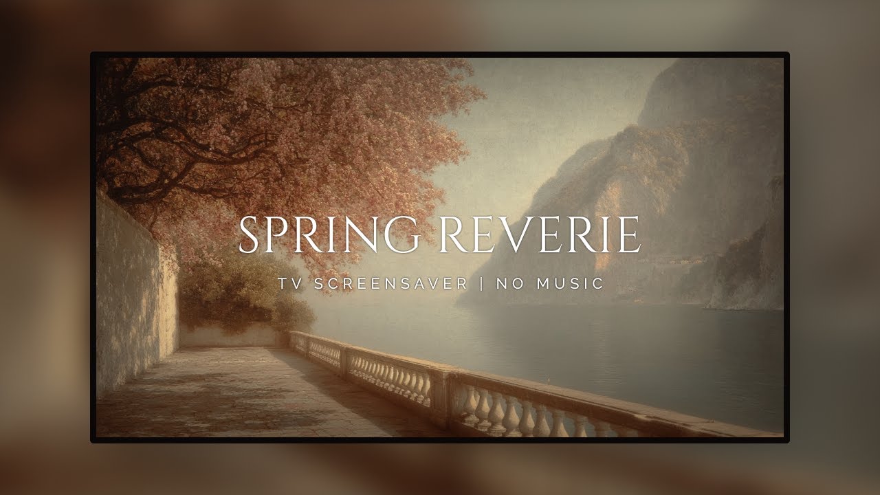 TV Screensaver | Spring Reverie: 3 Hours of Relaxing Art for a Serene ...
