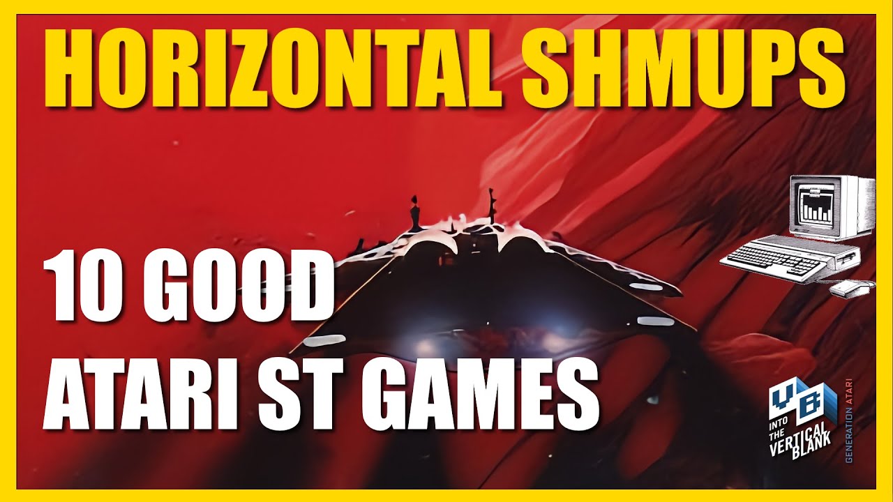 10 Good Horizontal Flying SHMUP Blasters for the Atari ST - YouTube