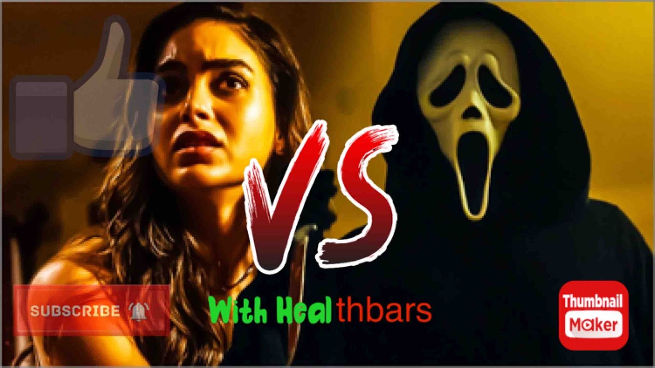 (Was for “GhostFace Week”)Sam vs GhostFace with Healthbars | Scream ...