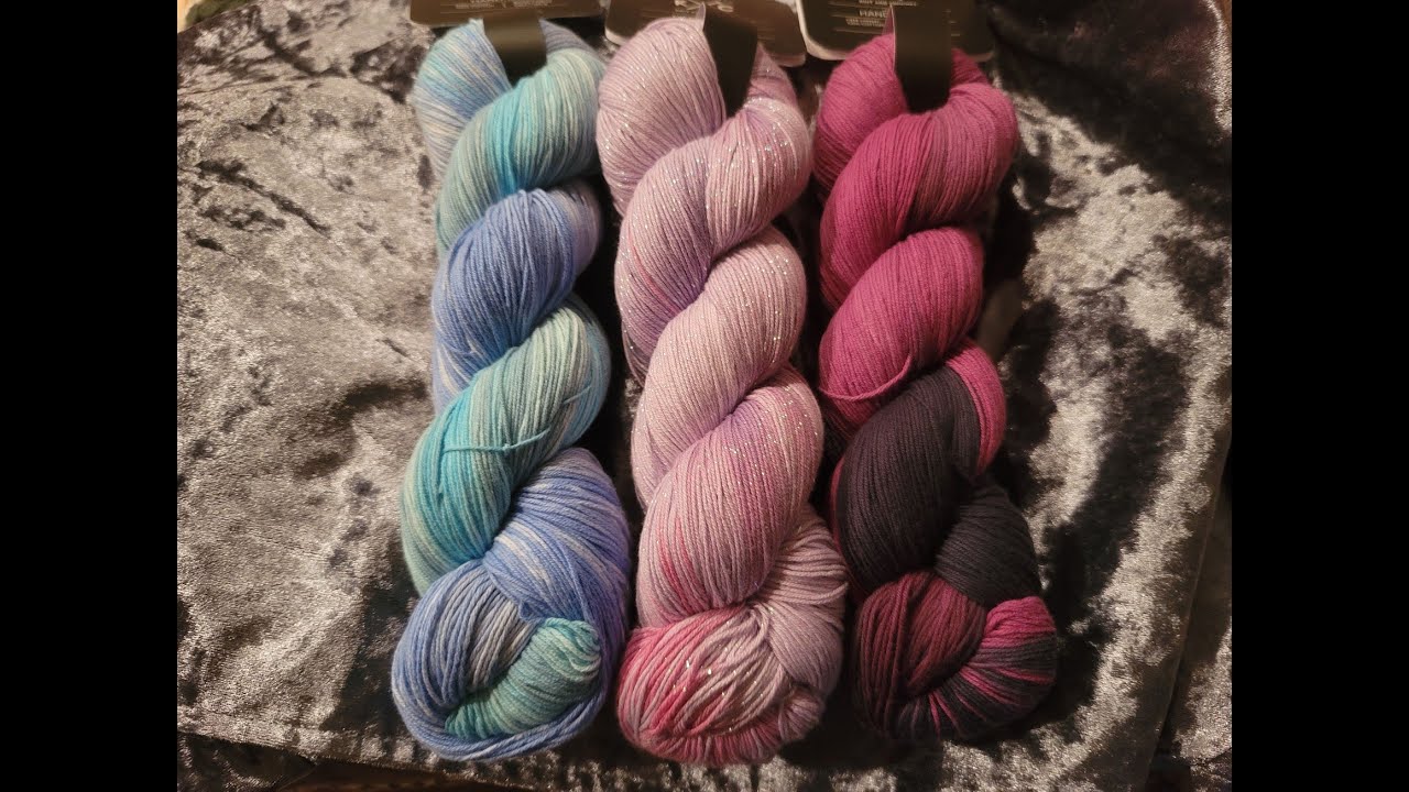 JoAnn's K&C Hand Dyed Yarn Haul - YouTube