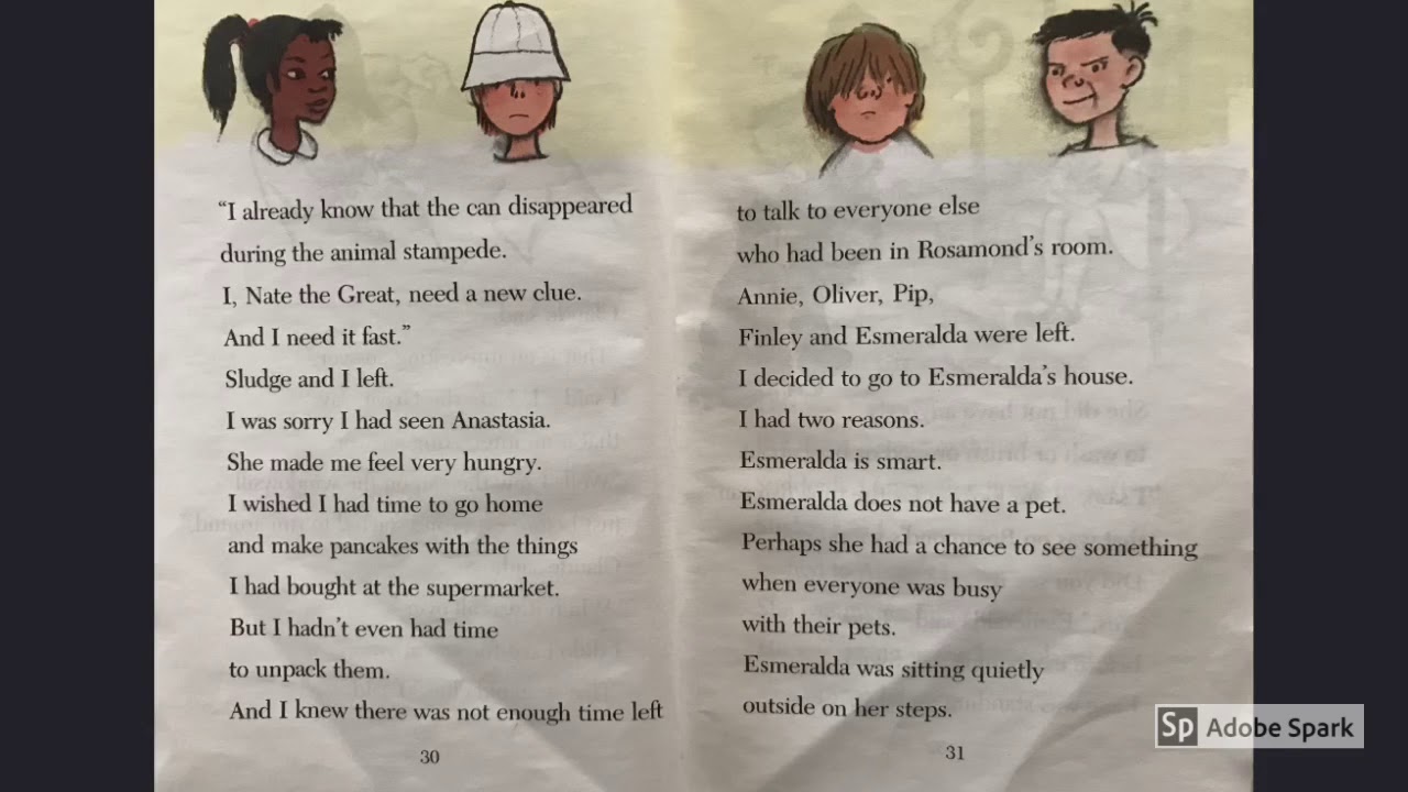 Nate the Great and the Fishy Prize Read Aloud - YouTube