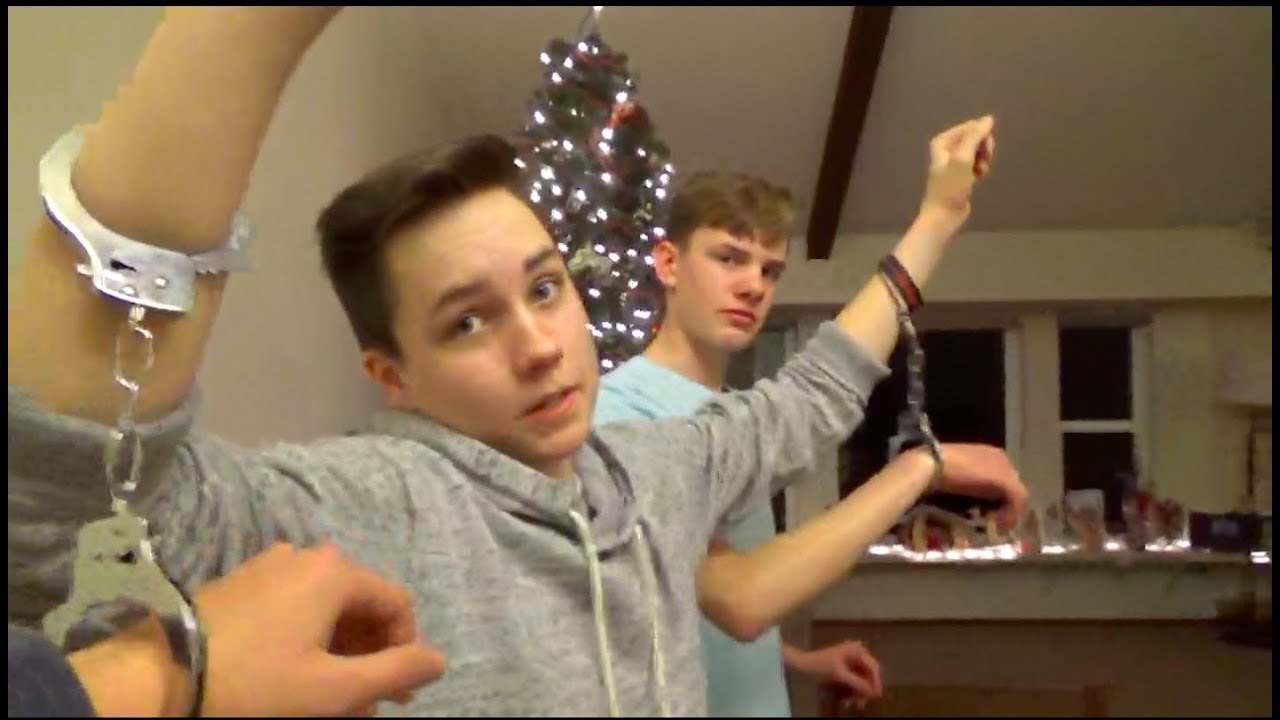 24 HOUR *3 PERSON* HANDCUFF CHALLENGE - YouTube