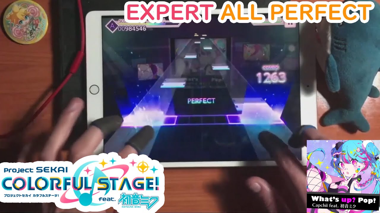 Project SEKAI - Virtual Singer Version - What's up? Pop! (Expert 31 ...