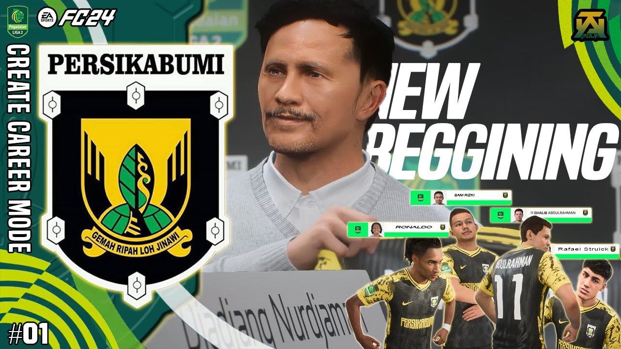 EA FC 24 - PERSIKABUMI CAREER MODE | Datangkan striker wonderkid asal ...