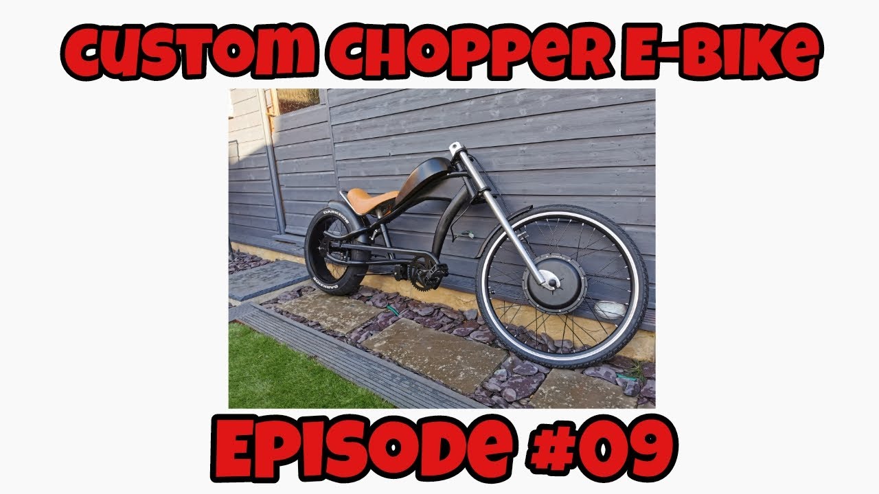 How To Custom An Electric Stingray Chopper Bike - DIY build - Episode ...