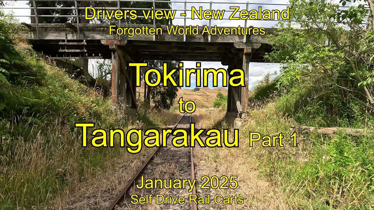Drivers view New Zealand, 5, Tokirima to Tangarakau Part 1, Jan 2025 ...