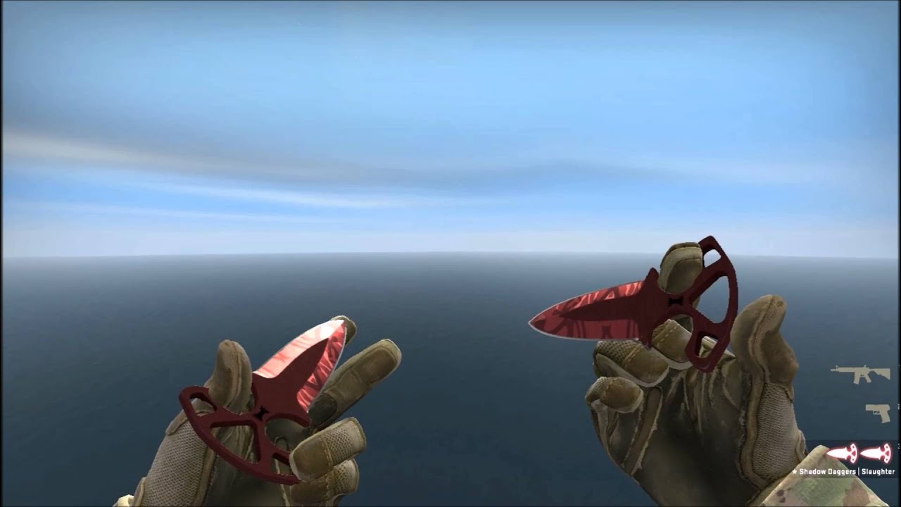 Shadow Daggers | Slaughter (Minimal Wear) | Skin showcase - YouTube
