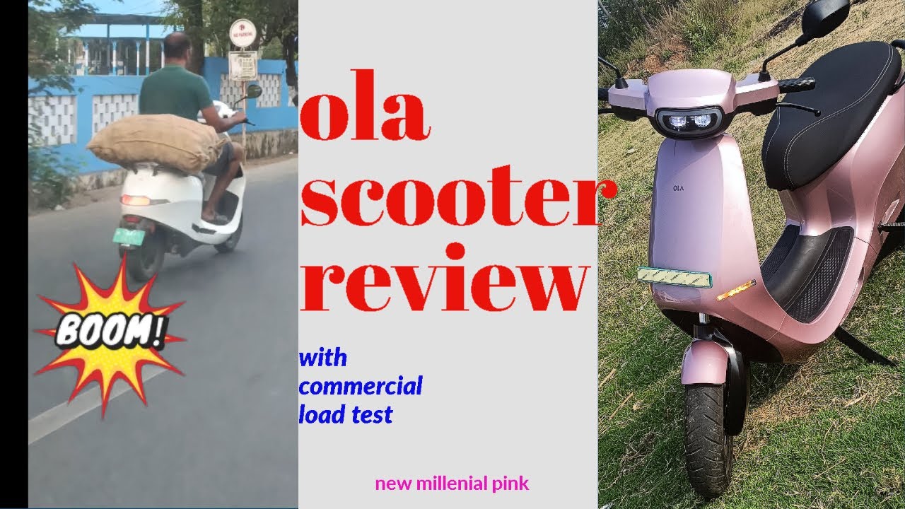 millenial pink OLA S1 PRO SCOOTY review........ - YouTube