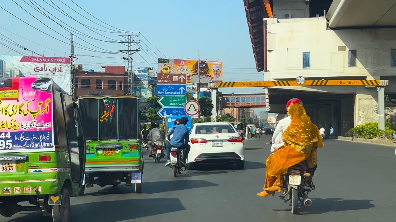 Travelling Inside Lahore, Pakistan On Popular Multan Road || The ...