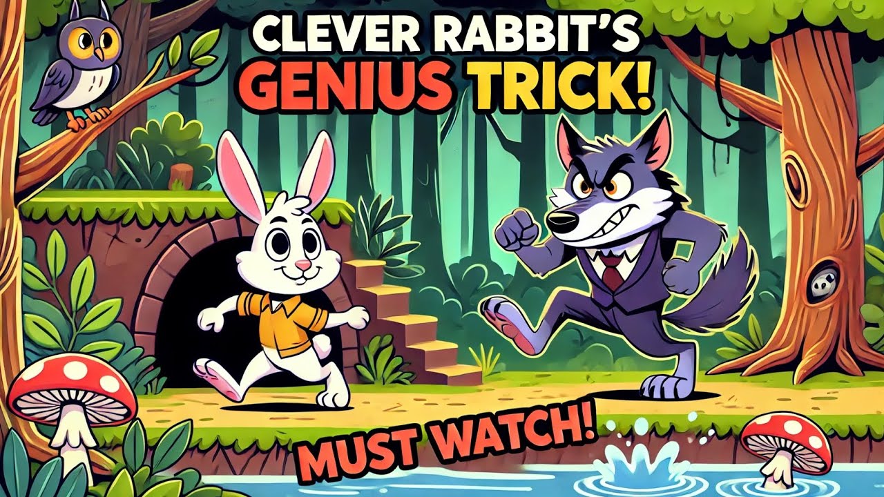 Gagi's Clever Plan || Clever Rabbits Genius Trick || English Carton ...
