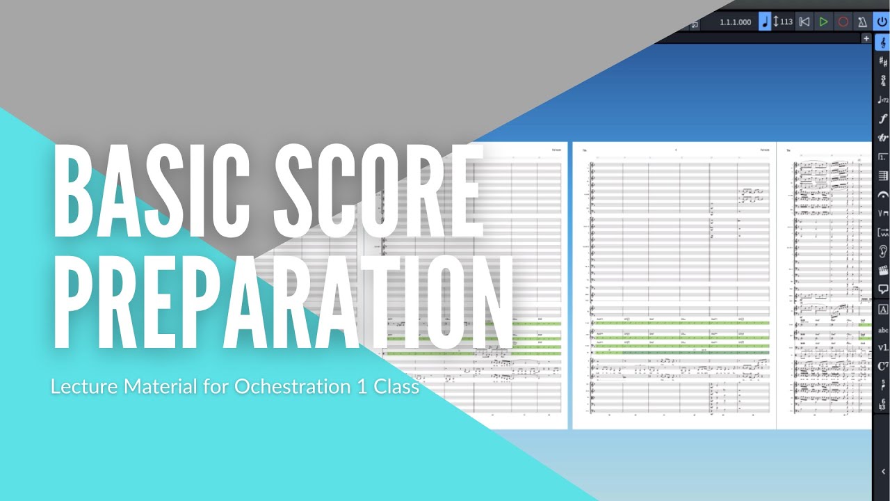 Score Preparation Video for Beginning Orchestration Class - YouTube