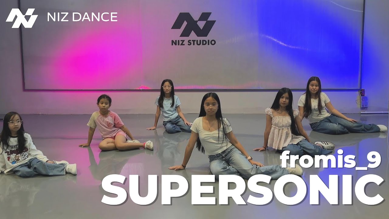 NIZ DANCE | SUPERSONIC [ fromis_9 ] | BASIC KID K-POP CLASS - YouTube