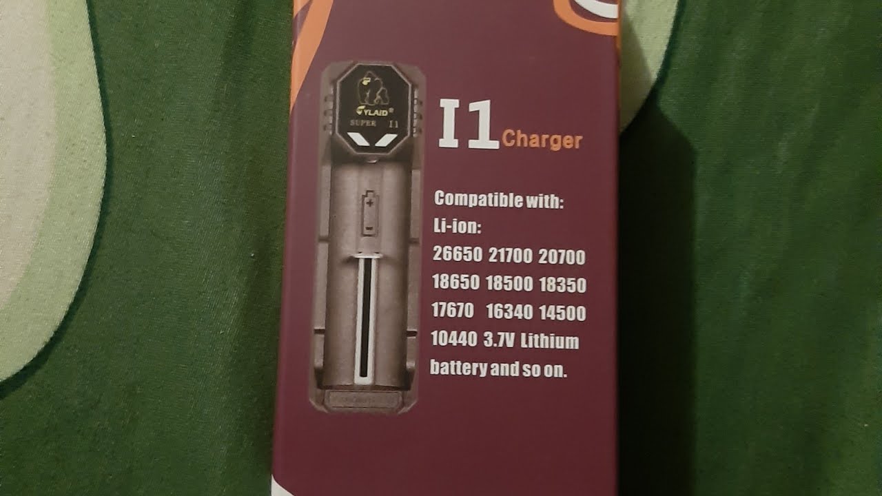 Unboxing sạc pin đơn của cylaid 18650 - YouTube