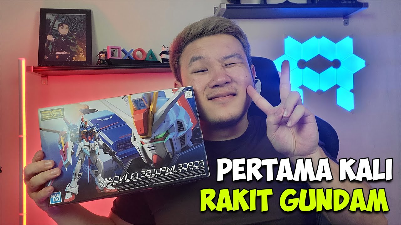 PERTAMA KALI RAKIT GUNDAM NIH! - YouTube